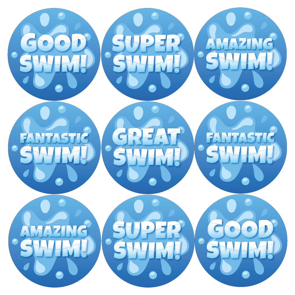 Swimming Reward Stickers — MyClassroom