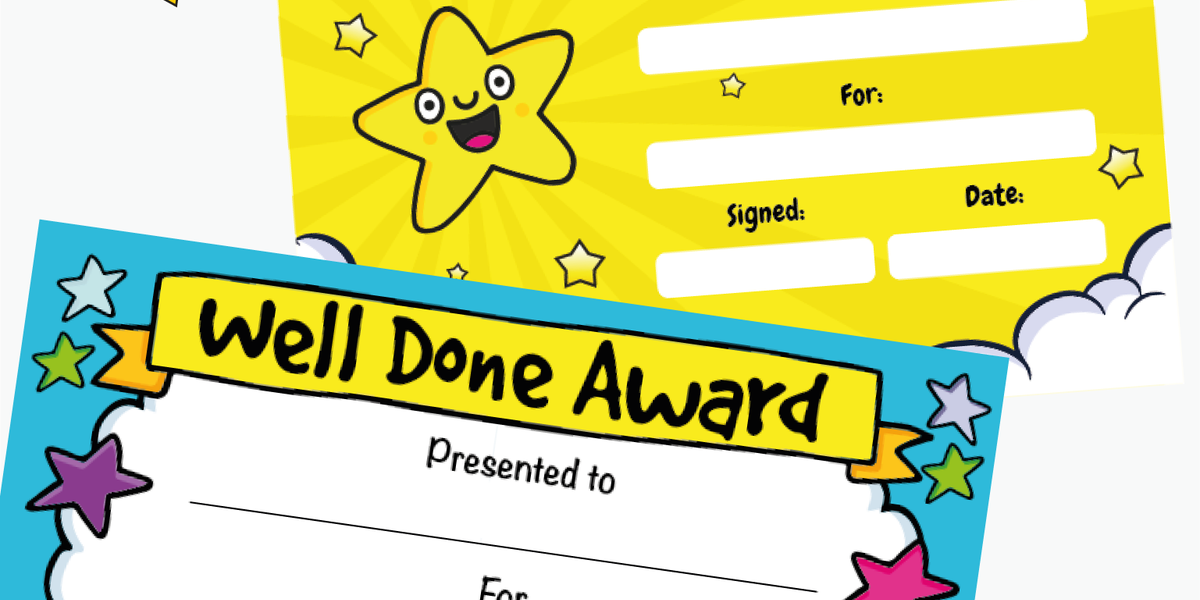 Well Done Certificate Template