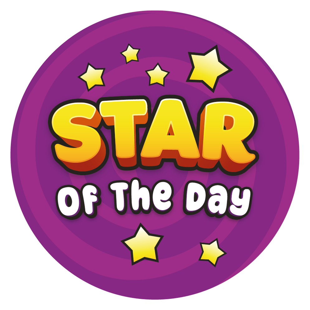 Star of the Day Reward Stickers — MyClassroom
