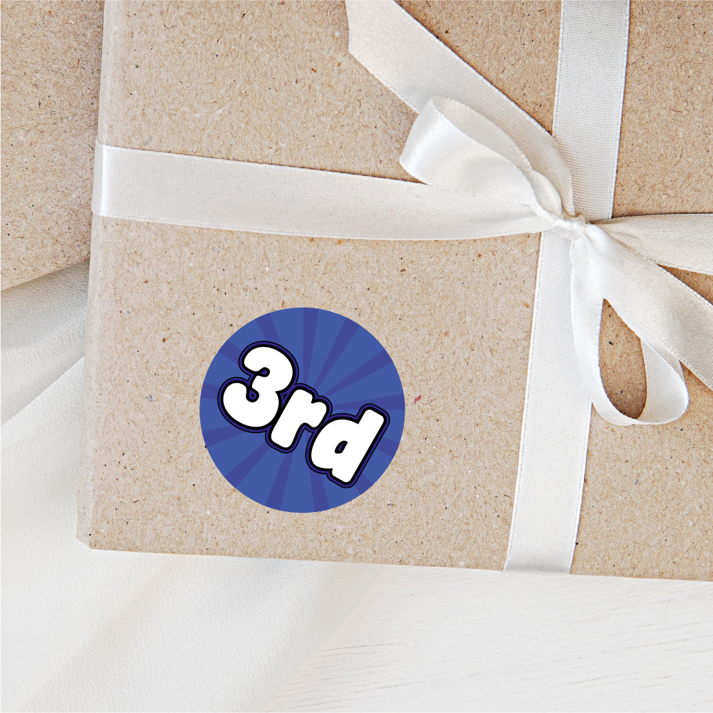 3rd Place Sports Day Reward Stickers — MyClassroom