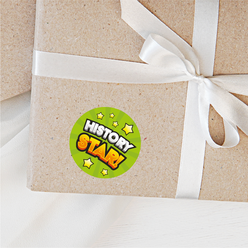 History Star Reward Stickers — MyClassroom