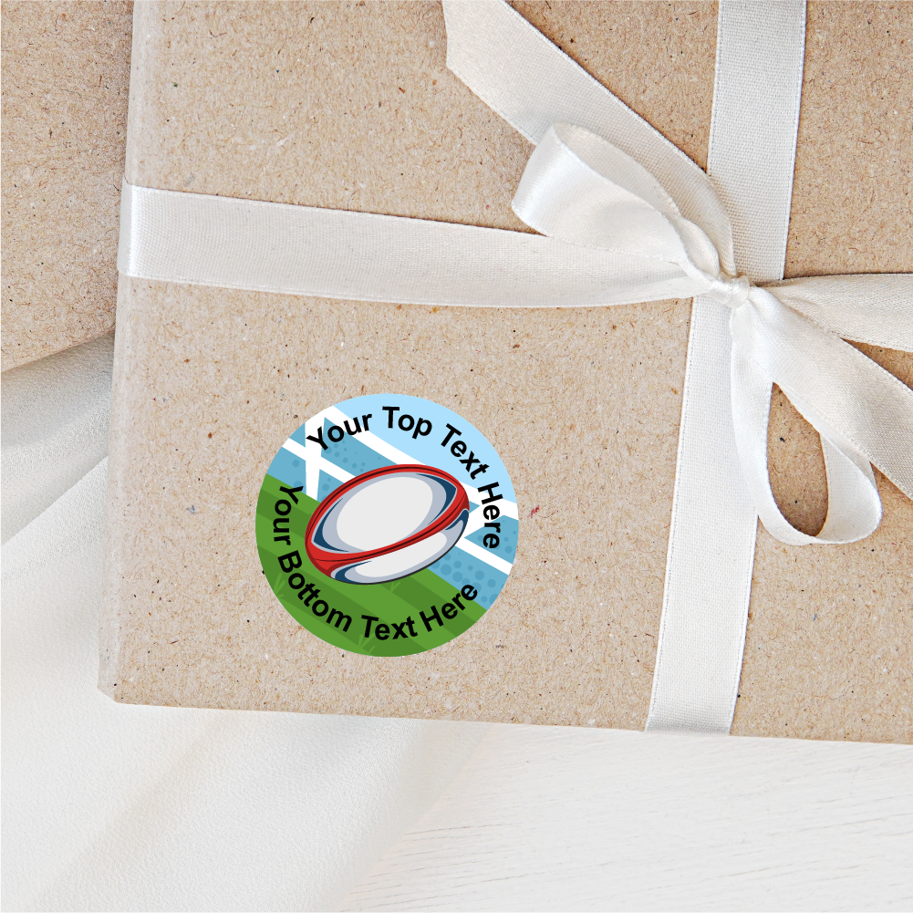 Personalised Rugby Reward Stickers — MyClassroom
