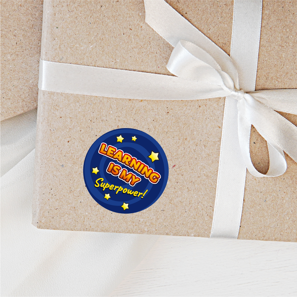Learning is my Superpower Reward Stickers — MyClassroom