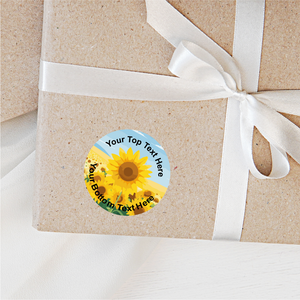 Personalised Sunflower Reward Stickers — MyClassroom