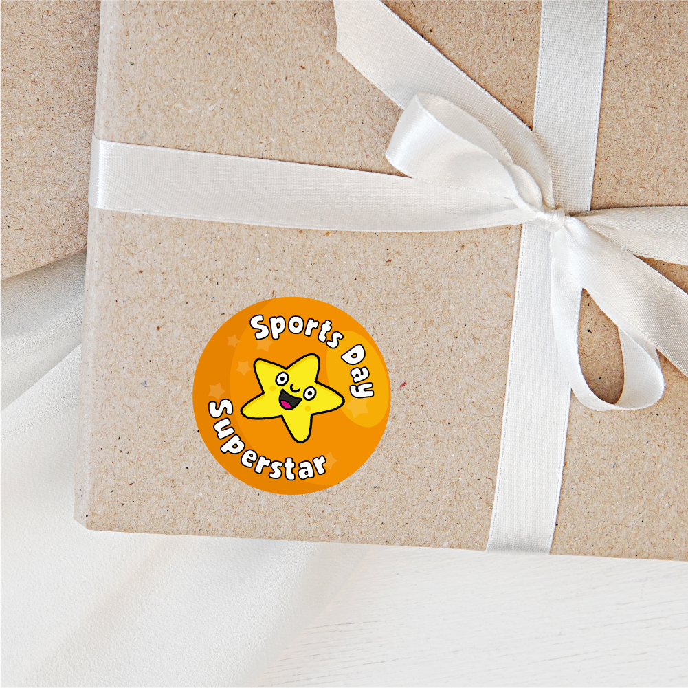 Sports Day Superstar Reward Stickers — MyClassroom