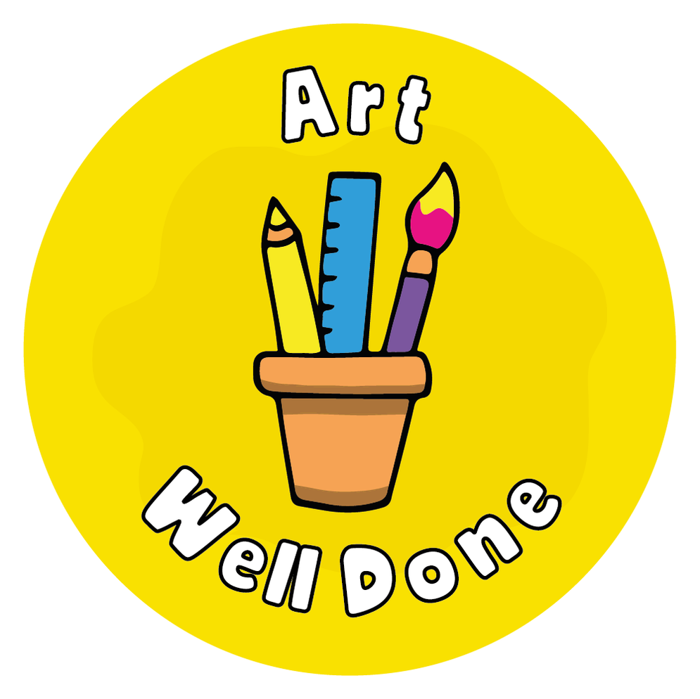 Art Well Done Reward Stickers — MyClassroom