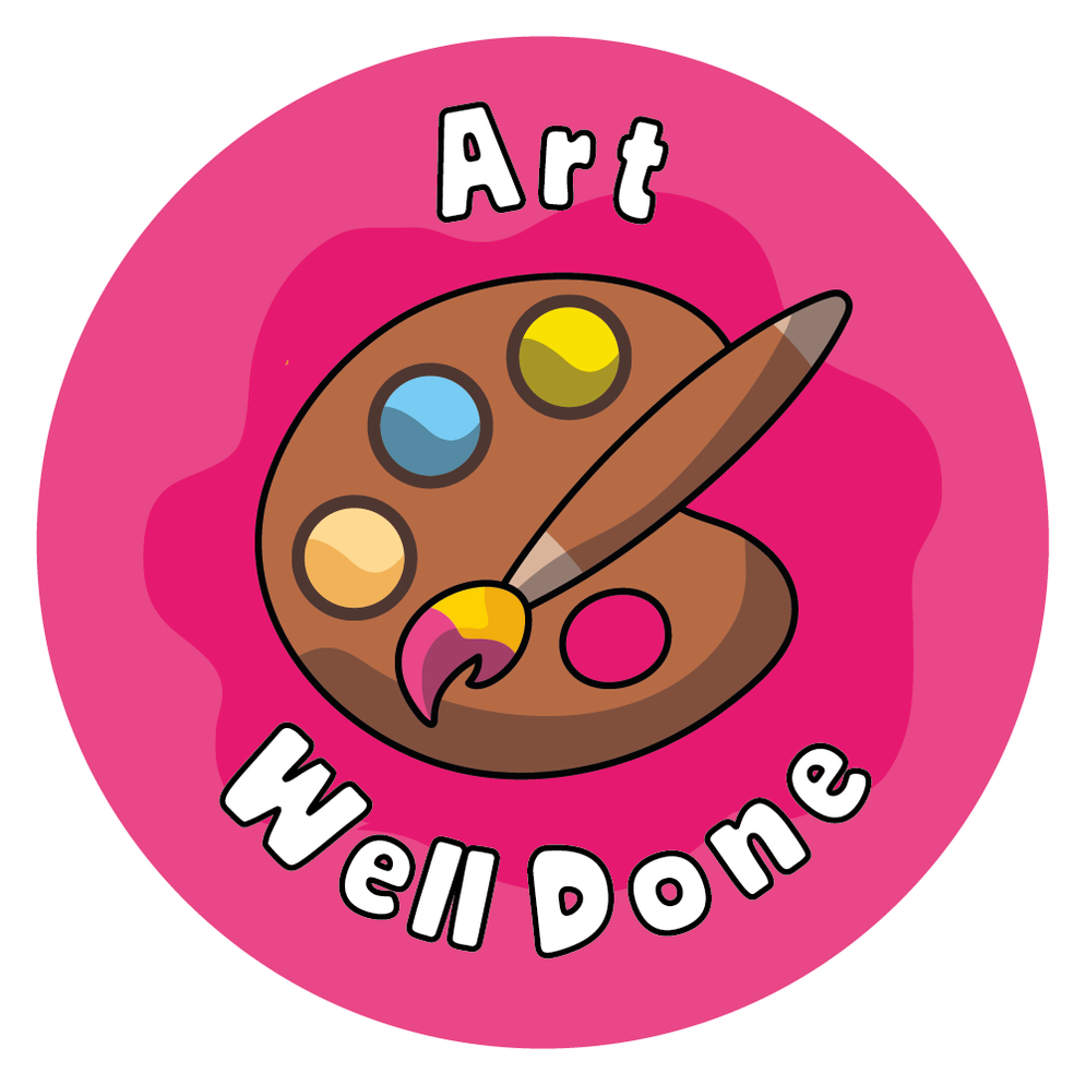 Art Well Done Reward Stickers — MyClassroom