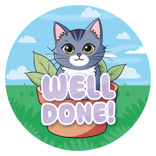 Happy Cats Praise Words Reward Stickers — MyClassroom