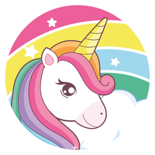 Rainbow Unicorns Reward Stickers — MyClassroom
