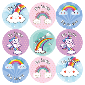 Da Iawn Welsh Rainbow Reward Stickers — MyClassroom