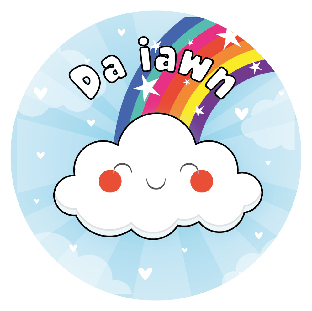 Da Iawn Welsh Rainbow Reward Stickers — MyClassroom
