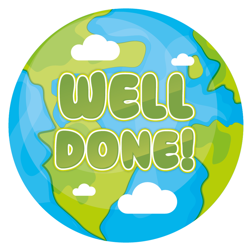 Earth Praise Words Reward Stickers — MyClassroom