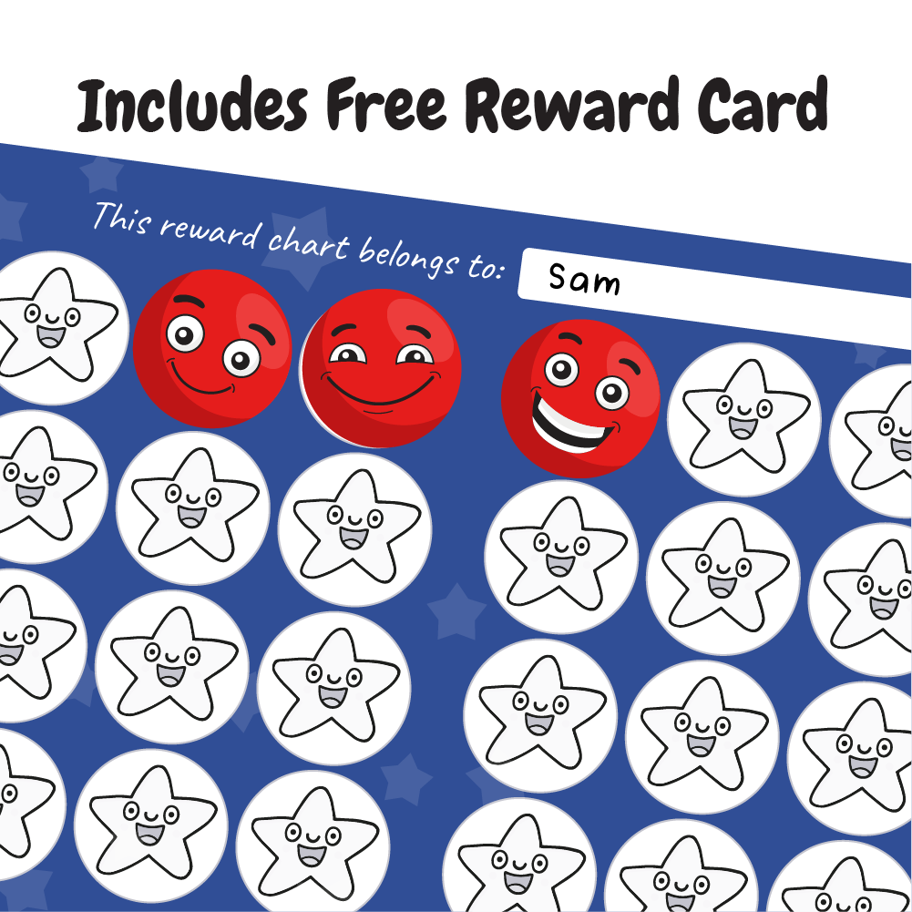 Red Clown Nose Reward Stickers — MyClassroom