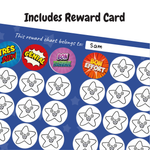 Comic French Reward Stickers — MyClassroom