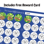 Happy Caterpillar Praise Words Reward Stickers — MyClassroom