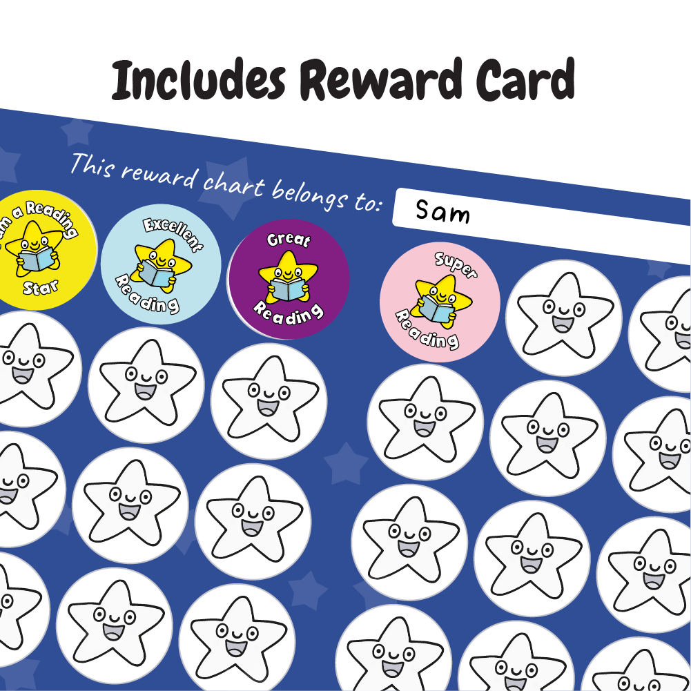 Reading Star Reward Stickers — MyClassroom