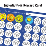 Attendance Award Star Reward Stickers — MyClassroom