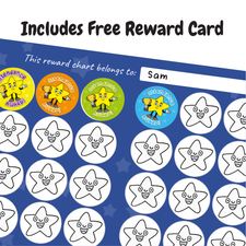 Attendance Award Star Reward Stickers — MyClassroom
