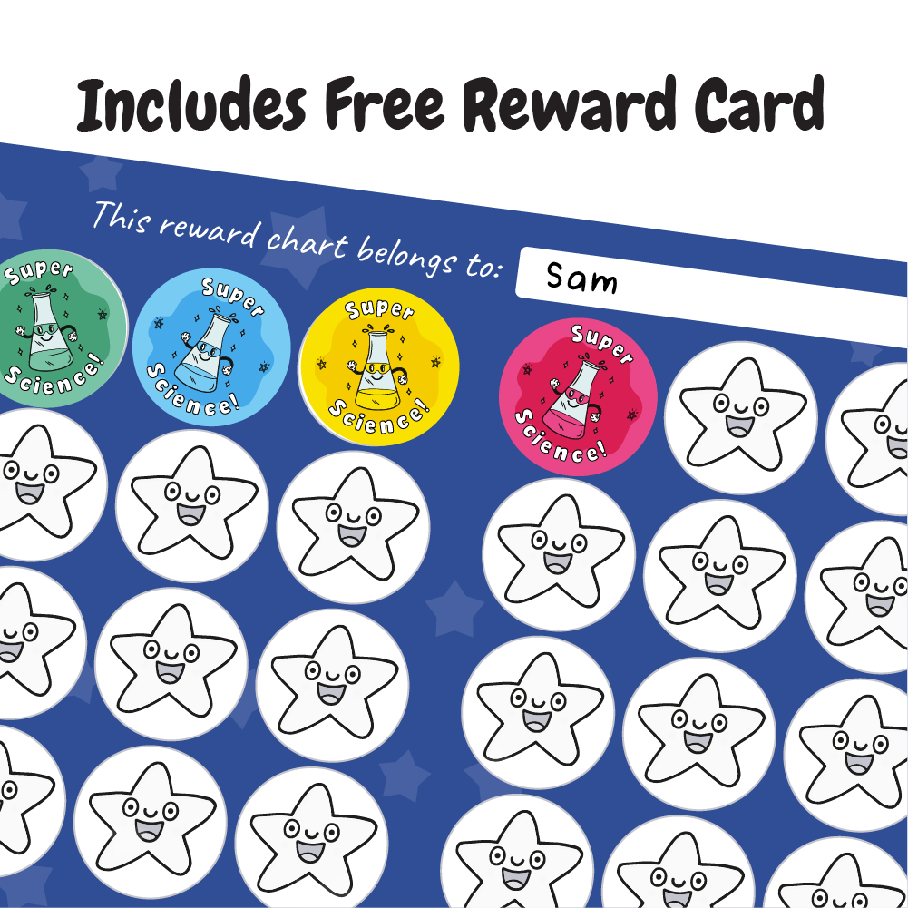 Super Science Reward Stickers — MyClassroom