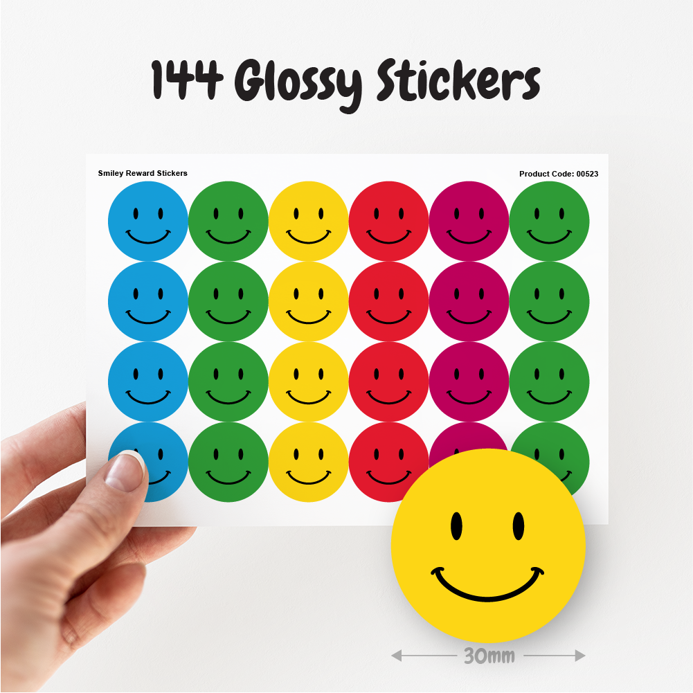 Smiley Reward Stickers — MyClassroom
