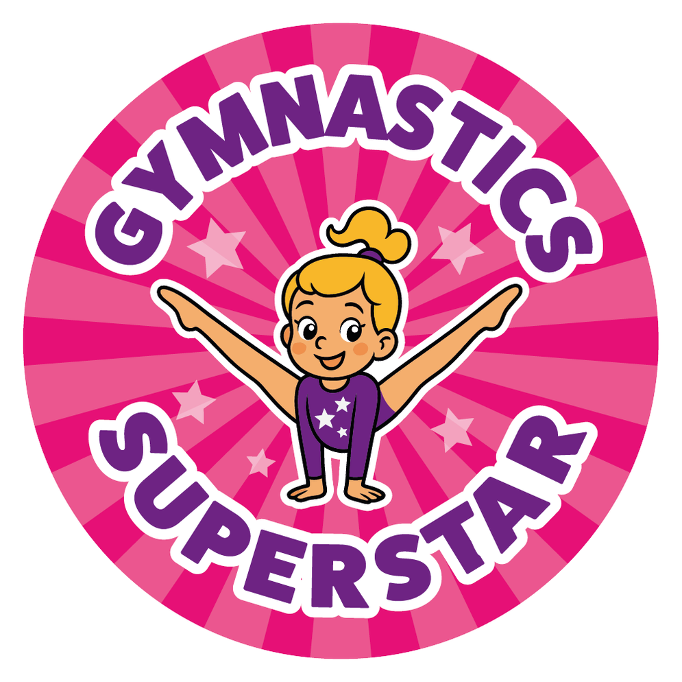 Gymnastics Reward Stickers — MyClassroom