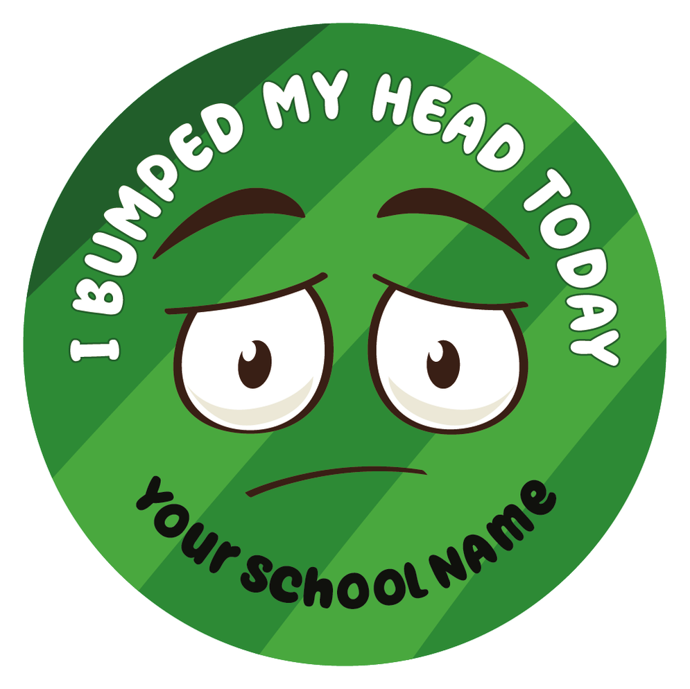 I Bumped My Head Today Stickers — MyClassroom