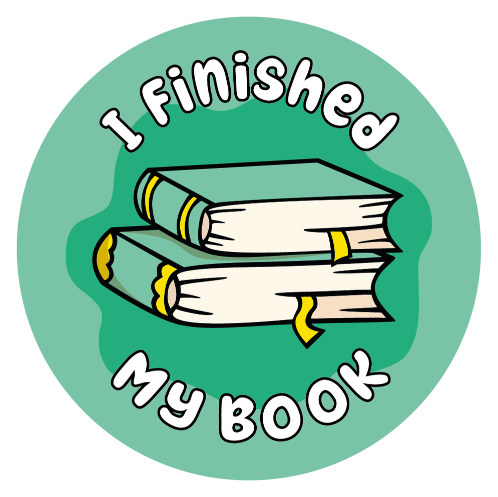 I Finished My Book Reading Reward Stickers — MyClassroom