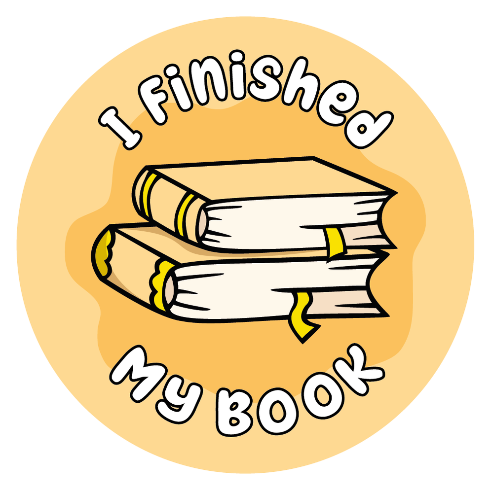 I Finished My Book Reading Reward Stickers — MyClassroom