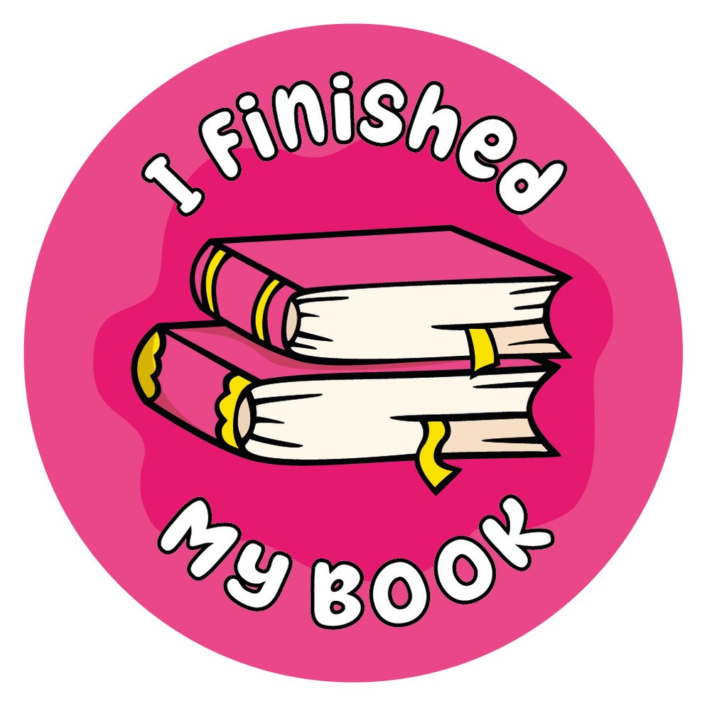I Finished My Book Reading Reward Stickers — MyClassroom
