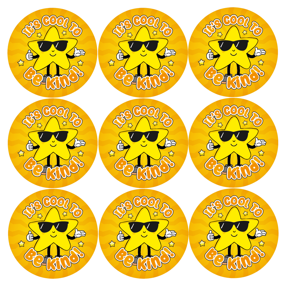 It's Cool to be Kind Reward Stickers — MyClassroom
