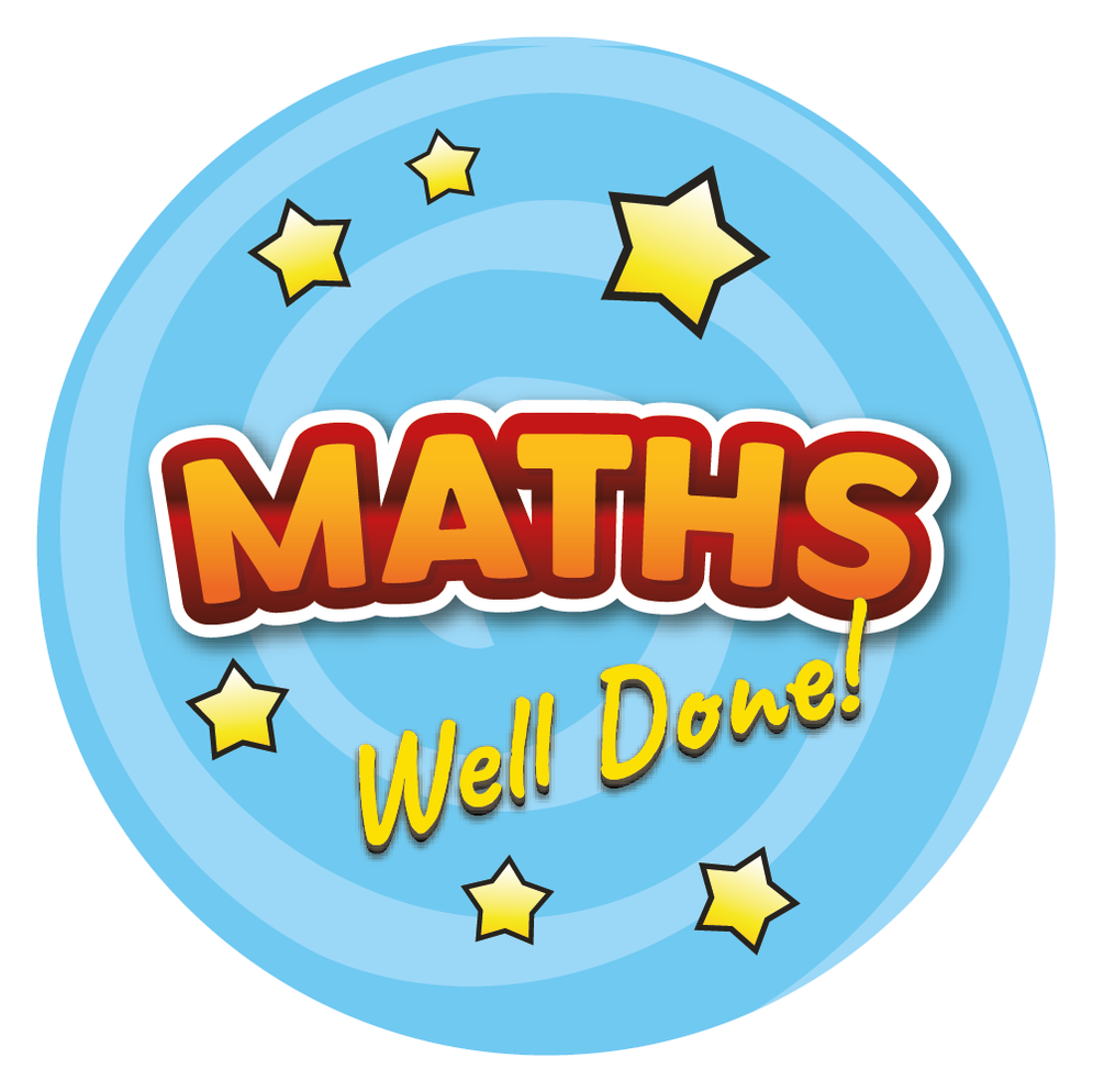 Maths Well Done Reward Stickers — MyClassroom