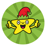 Christmas Santa & Elf Star Reward Stickers — MyClassroom