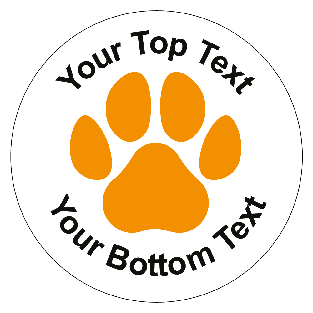 Personalised Paw Reward Stickers — MyClassroom