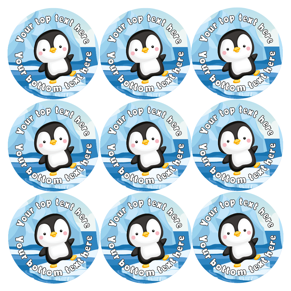 Personalised Penguin Reward Stickers — MyClassroom