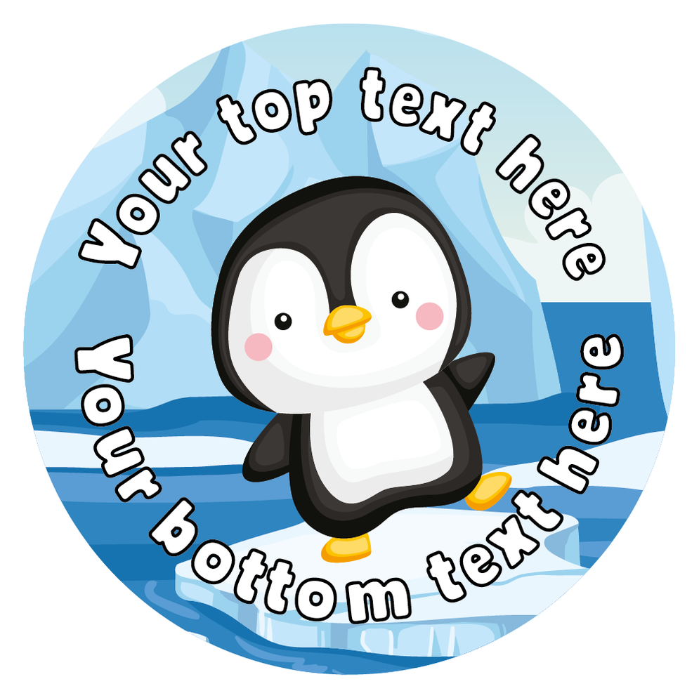 Personalised Penguin Reward Stickers — MyClassroom