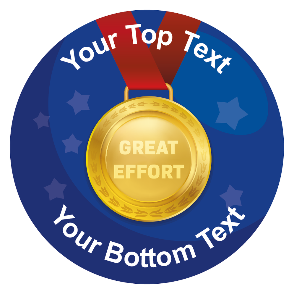 Personalised Sports Day Medal Reward Stickers — MyClassroom