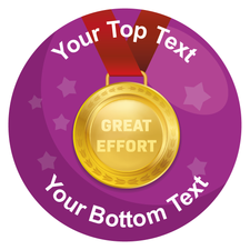 Personalised Sports Day Medal Reward Stickers — MyClassroom