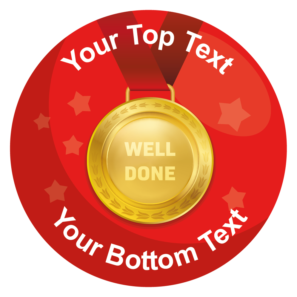 Personalised Sports Day Medal Reward Stickers — MyClassroom