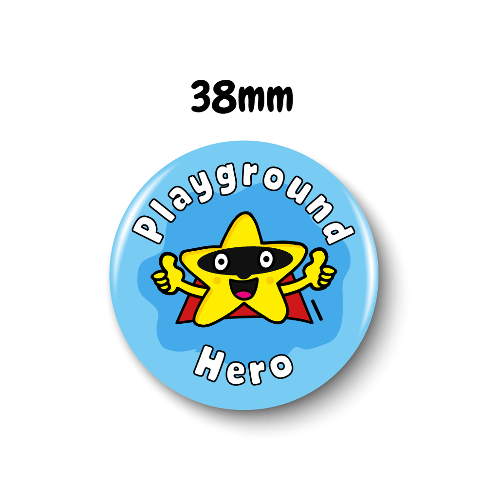 Playground Hero Reward Badges (10 Badges - 38mm) — MyClassroom