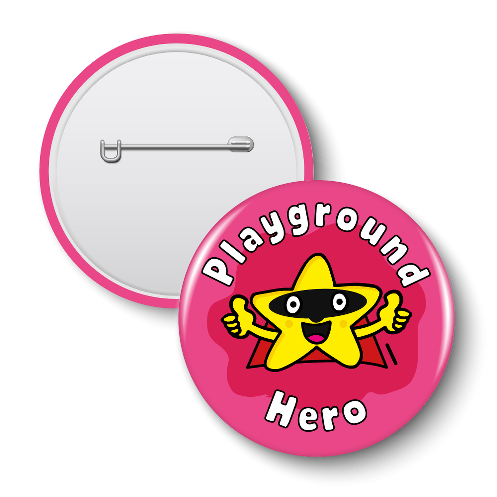 Playground Hero Reward Badges (10 Badges - 38mm) — MyClassroom