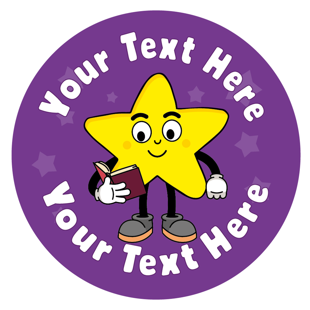 Personalised Reading Superstar Reward Stickers — MyClassroom