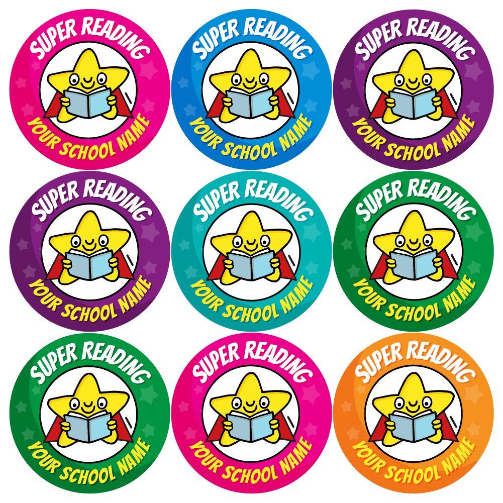 Reading Superstar Star Reward Stickers — MyClassroom