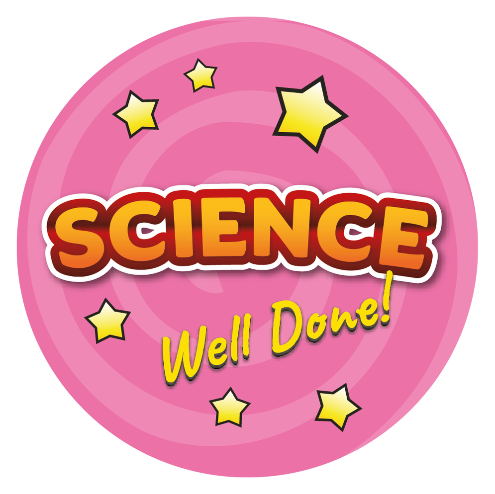 Science Well Done Reward Stickers — MyClassroom
