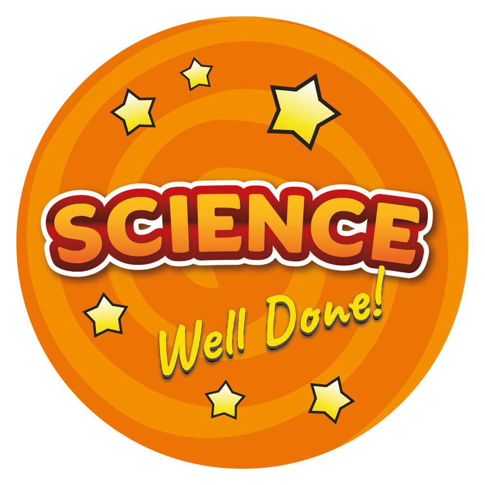 Science Well Done Reward Stickers — MyClassroom