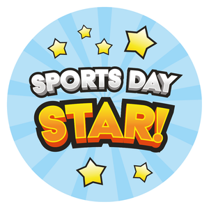 Sports Day Star Reward Stickers — MyClassroom