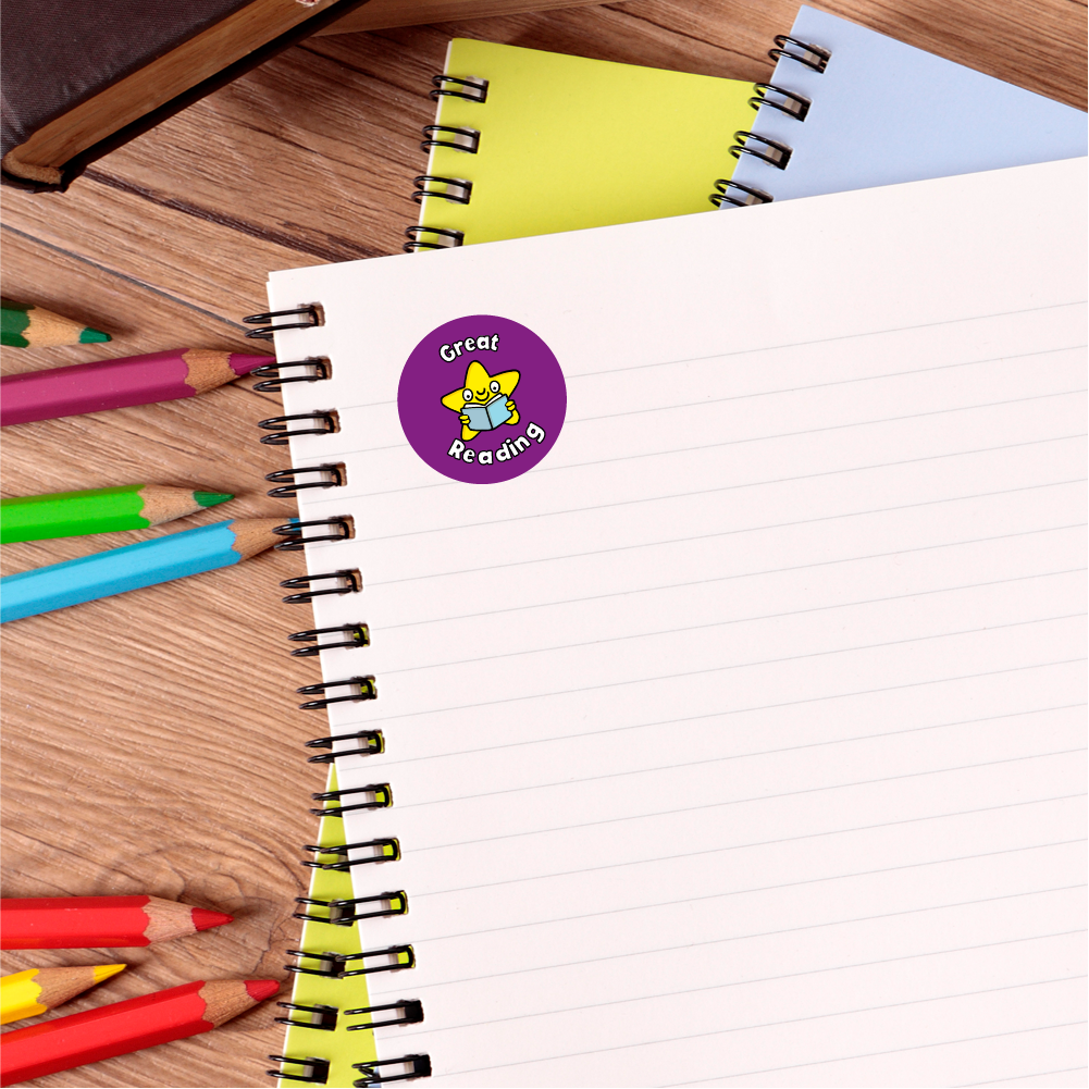 Reading Star Reward Stickers — MyClassroom