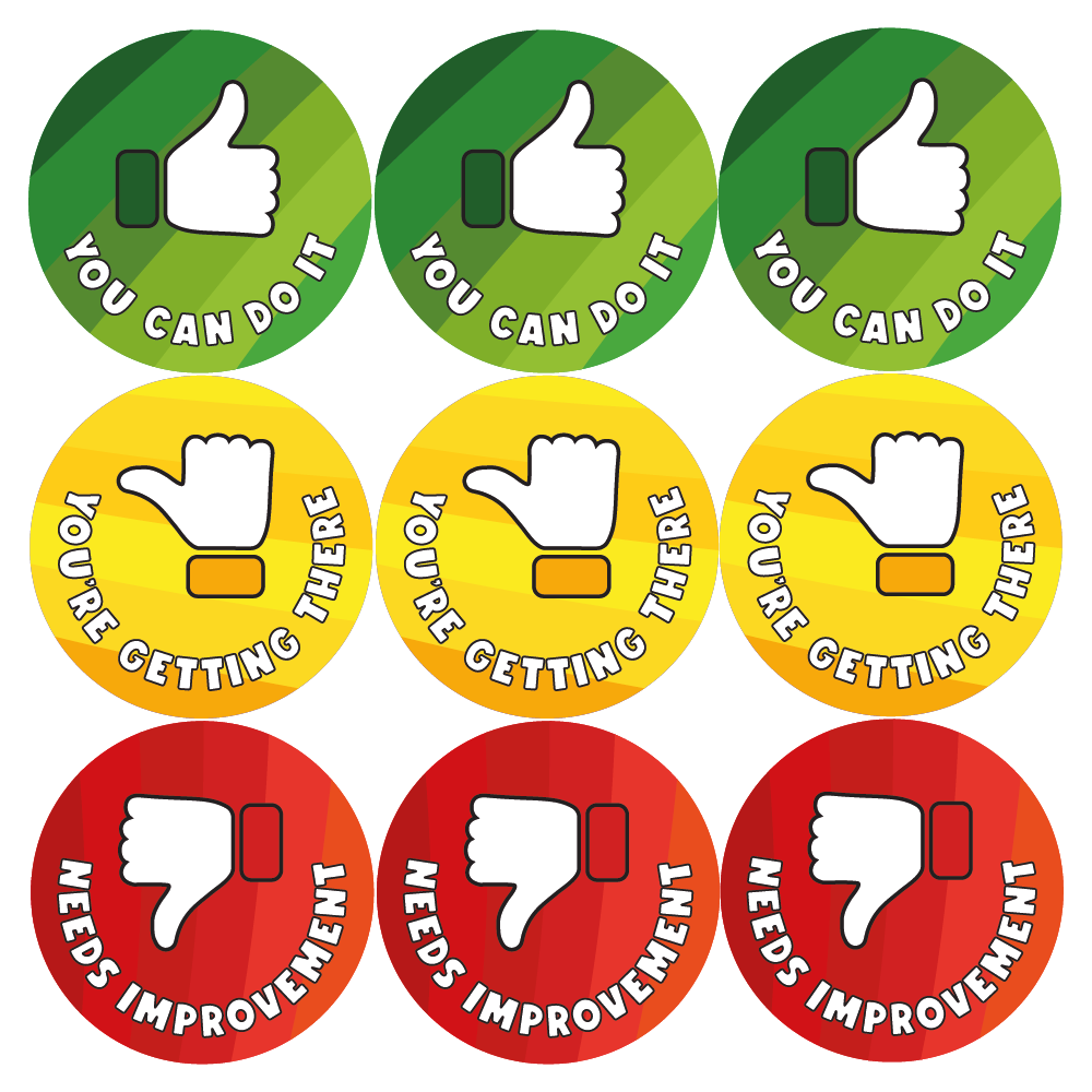 Thumbs Marking and Reward Stickers — MyClassroom