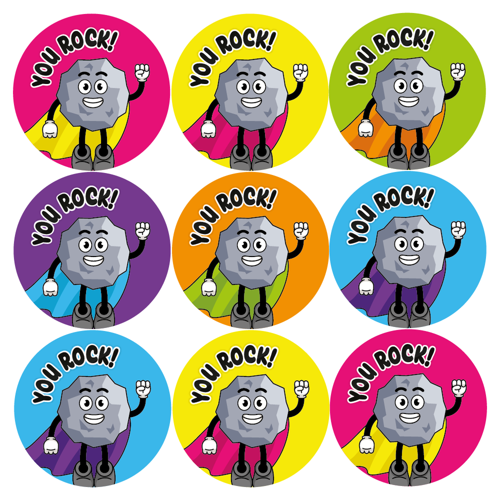 You Rock! Reward Stickers — MyClassroom