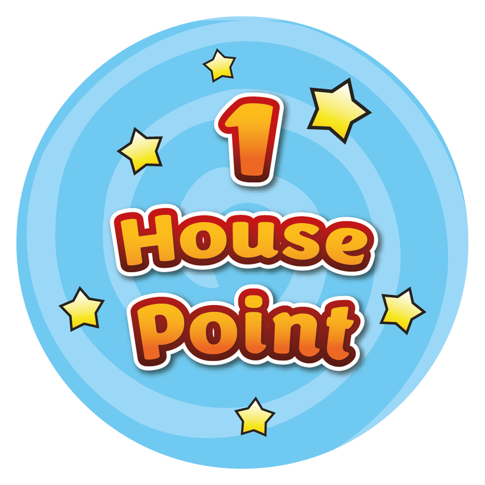 1 House Point Reward Stickers — MyClassroom