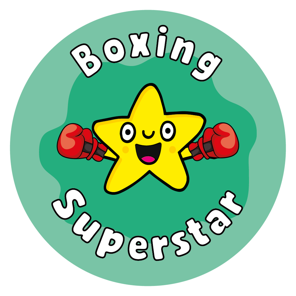 Boxing Superstar Reward Stickers — MyClassroom